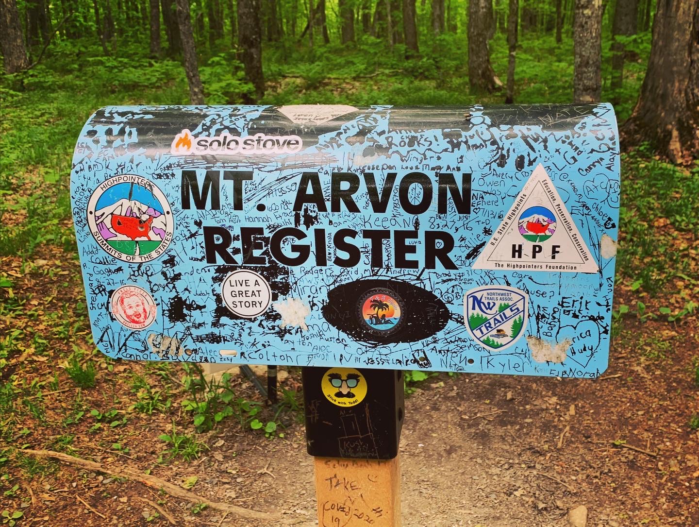 Mt. Arvon / Mt. Curwood - Michigan's high point - Outdoor Pilgrim